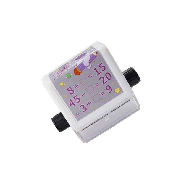 Addition Subtraction Math Stamp Rolling 1-100 Number Math Homeschool ...