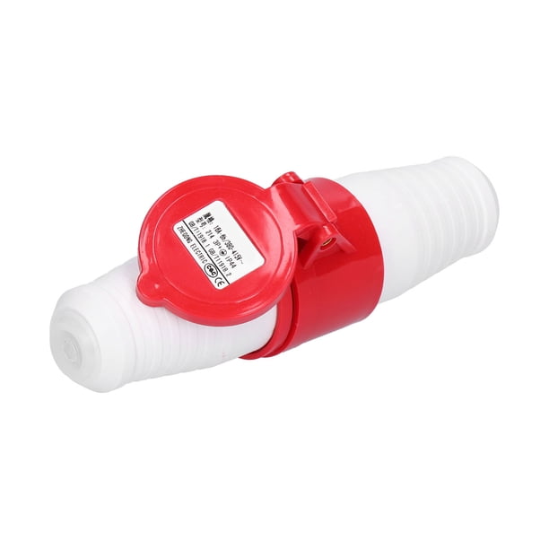 Industrial Plug, 3 Phase Insulated 3P+E 4 Pin Industrial Plugs ...