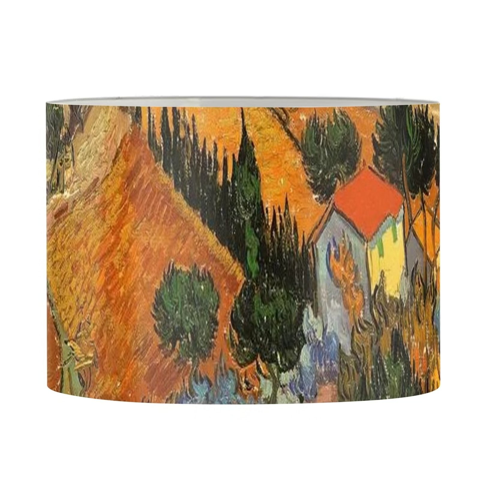 NETILGEN A Harvest Season Traditional Lamp Shade for Table Floor Lamp ...