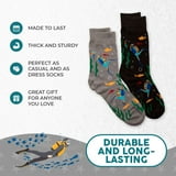 Foozys Men’s Fun Crazy Cool Sports Themed Novelty Crew Socks | 2 Pairs ...