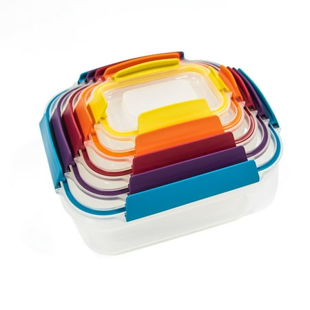 Nest Lock 5-Piece Storage Container Set - Multi-Colour | Walmart Canada