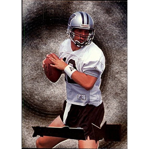 1995 Metal Silver Flashers #9 Kerry Collins NFL Football Trading Card ...