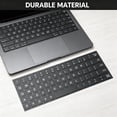 CCOCC 4 Pcs Universal English Keyboard Letter Stickers,Black Background ...