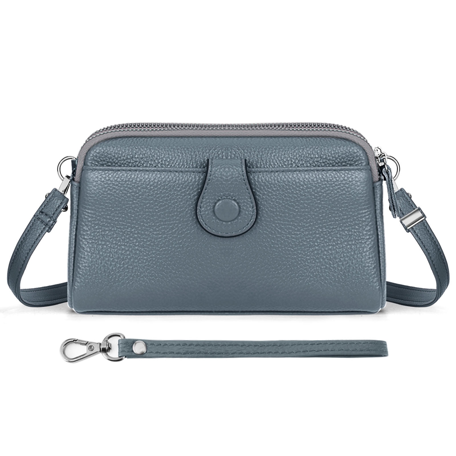 Click here for Kawell Genuine Leather Wristlet Clutch Wallet Purs... prices