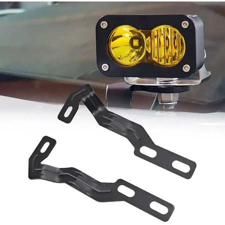 samman LED Ditch Light Mount LED Pods Light Hood Hinge Mounting Bracket ...