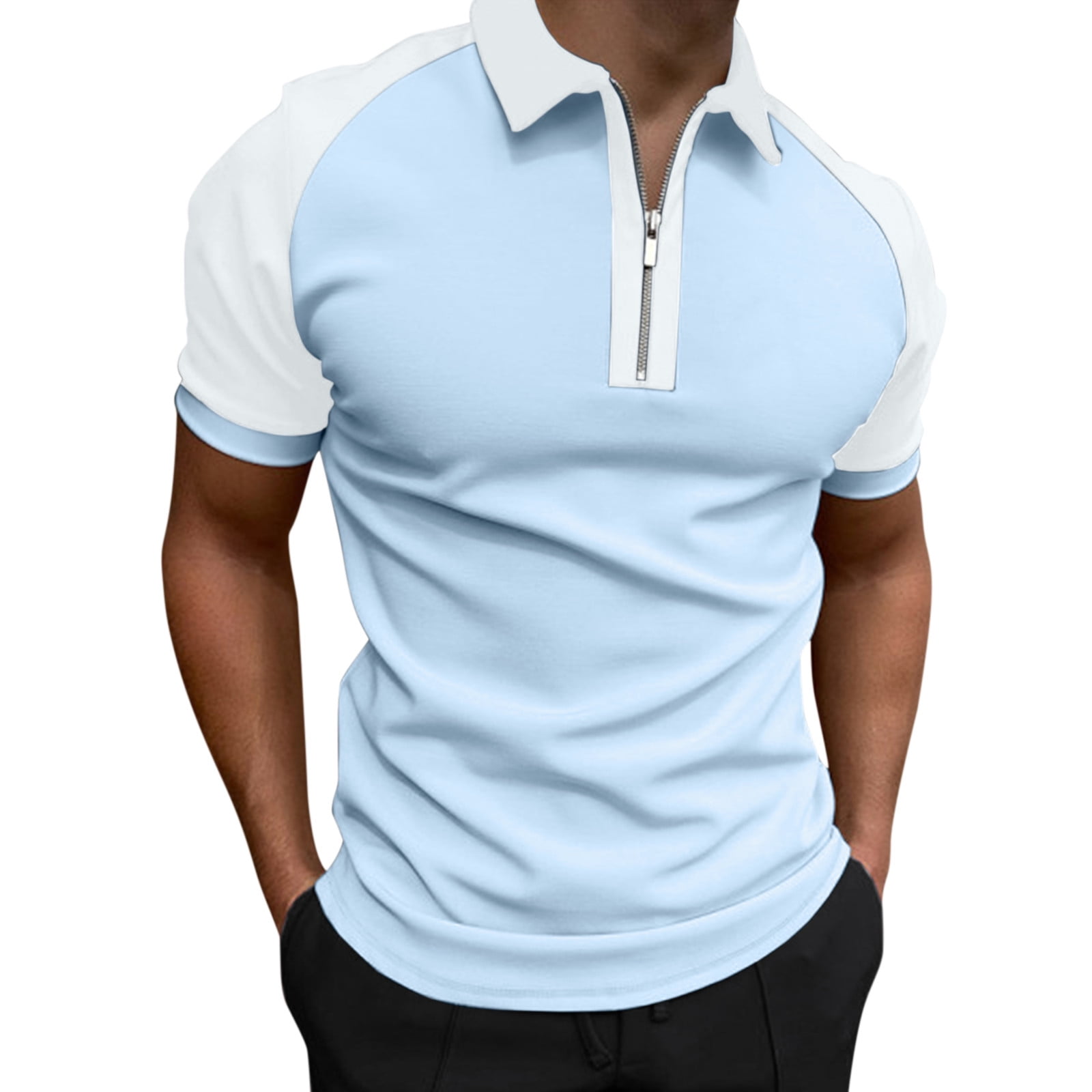 Adviicd Men's Cooling Golf Polos, Funny Crazy Polyester Shirt with Turn ...