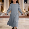 Toddler Girl Dress Girls Elegant Dress with Floral Lace Hem and Round ...