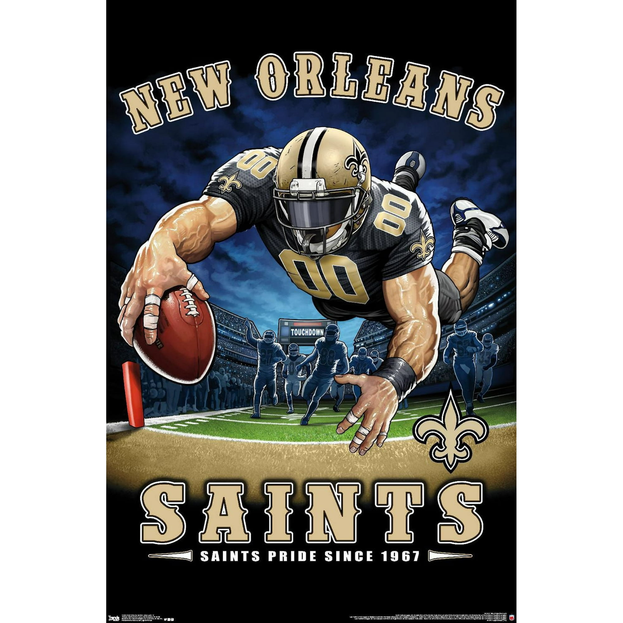 Click here for Trends International Nfl New Orleans Saints - End... prices