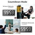 Digital Kitchen Timer with 7.8” Extra Large Display, Magnetic LED with ...