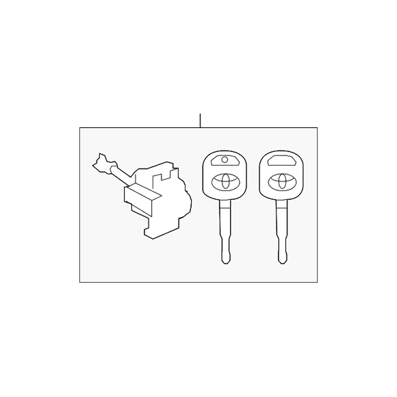 Toyota Corolla Door Lock Cylinder