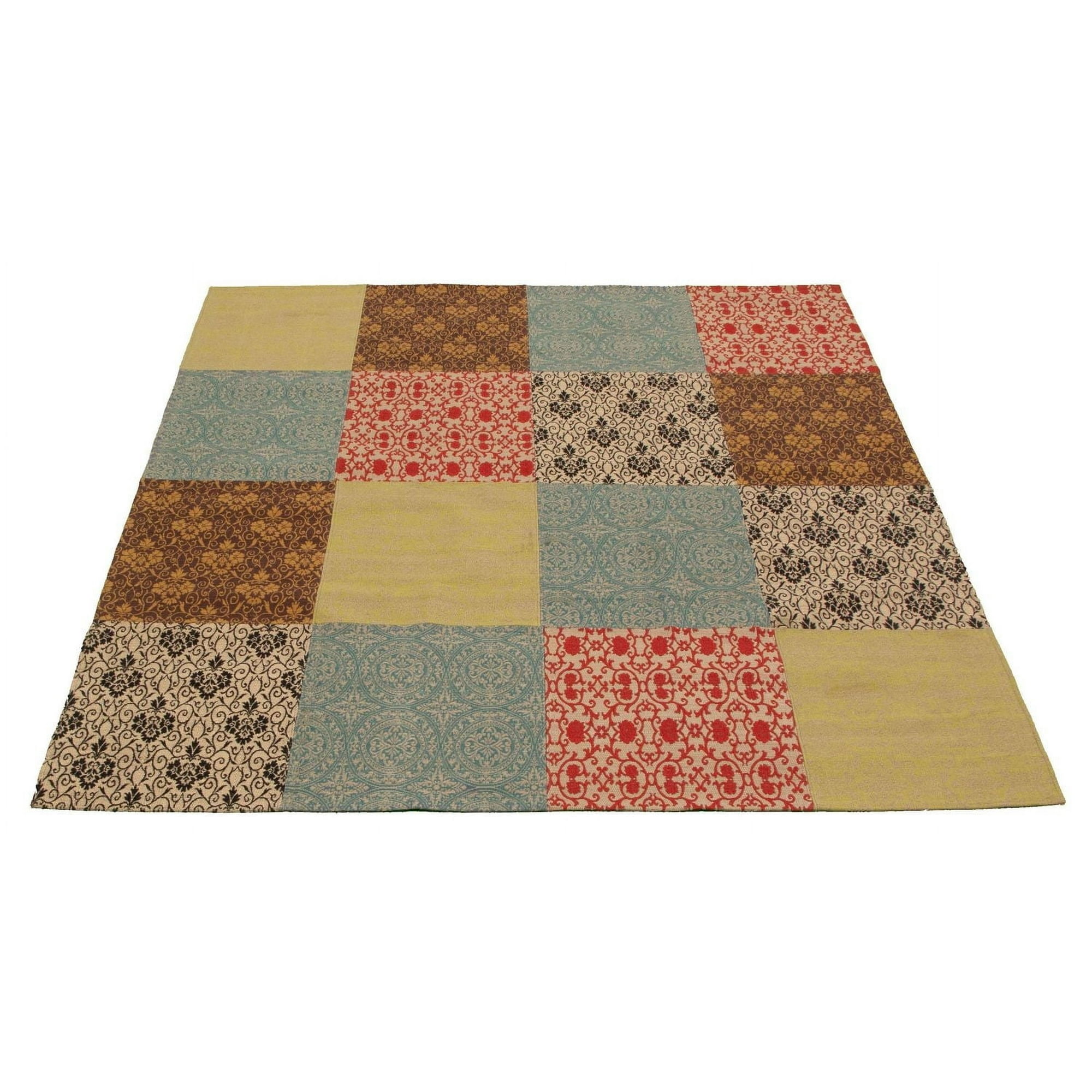 Click here for Ecarpetgallery 68 X 82 Transitional Collage Handma... prices