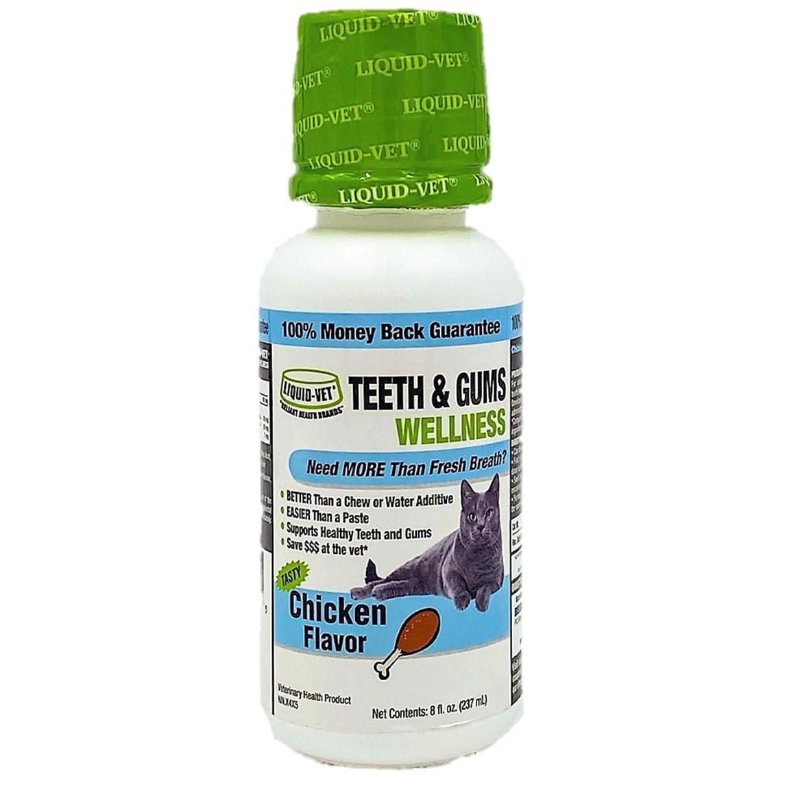 Click here for Liquid-Vet Feline Teeth & Gums Wellness Supplement... prices