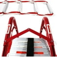 Fire Escape Ladder, 2 Story Emergency Portable Safety Ladder for Adults ...