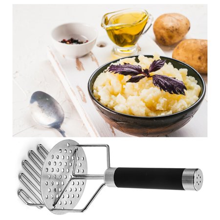 xinxixnxx Potato Masher Dual-Layer Handheld Vegetable Presser Handle ...