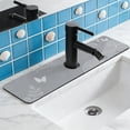 Diatomaceous Earth Absorbent Mat for Kitchen Faucet, Spatter-proof ...