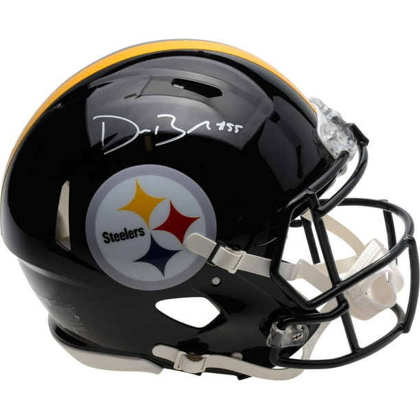Devin Bush Pittsburgh Steelers Autographed Riddell Speed Authentic ...