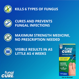 FUNGICURE Anti-Fungal Liquid for Toenails and Feet, 1 fl oz - Walmart.com