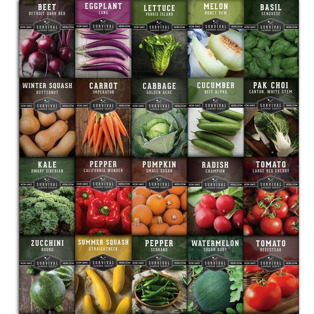 Vegetable Seed Variety Pack