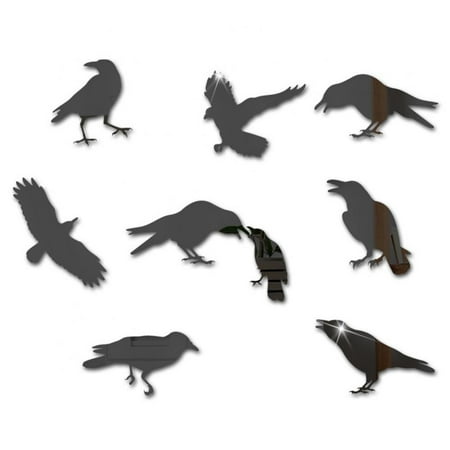 Bangus Halloween Acrylic Mirror Sticker Self-Adhesive Holiday House ...