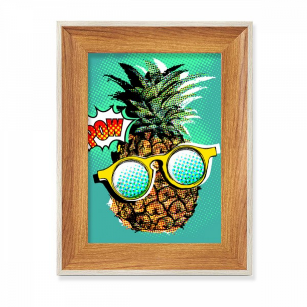 American Coc Style Pineapple Fruit Desktop Wooden Photo Frame Display ...