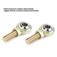 2pcs Rod Ends Heim Joint 1/2inx1/2‑20 LH Male Thread Universal for Cars ...