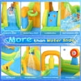 Ktaxon 10-in-1 Inflatable Water Slide Bounce House with Blower, Deep ...