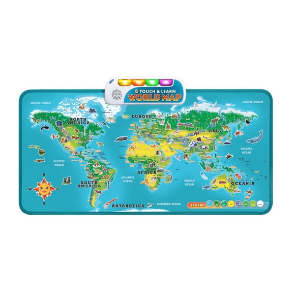 Interactive Talking World Map