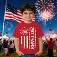Boys Independence Day Patriotic Short Sleeve Shirt for Kids Holiday ...