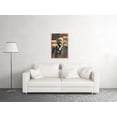 Affixzi Roosevelt Vintage Portrait Poster, Retro USA Flag Wall Art ...