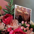 3drose, Print of Contemporary Menorah Lit for Holiday, 1 Greeting Card ...
