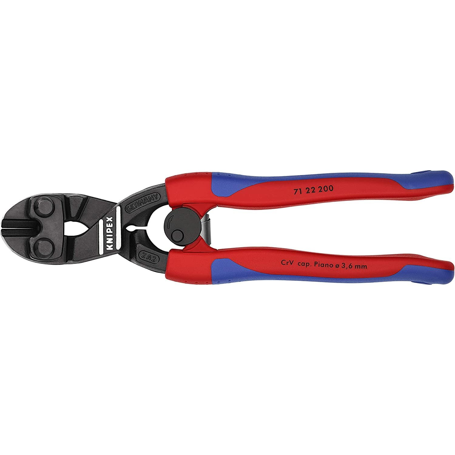 Tools 71 22 200 SBA Angled CoBolt Cutters, 8-Inch, Opening spring with ...