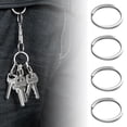20pcs 20mm/25mm/30mm Split Key Rings Keychain Making Supplies for Home ...