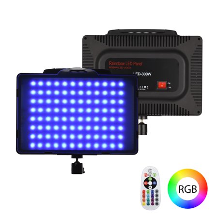 RGB Light Panle LED Video Light Photography Fill Light 3200K-5600K ...