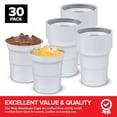 16oz Infinitely Recyclable Aluminum Cups (30 Pack) – Premium Disposable ...