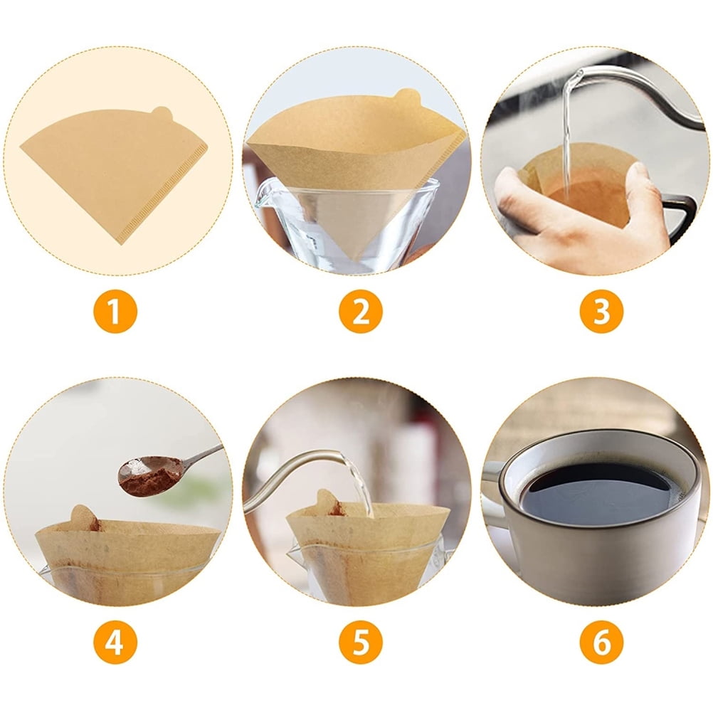 Click here for Staiysm 100 Pcs V60 Cone Coffee Filters Paper Coff... prices