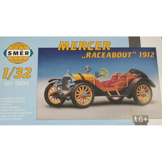 Mercer Raceabout 1912 car (1/32 plastic model kit) - Walmart.com