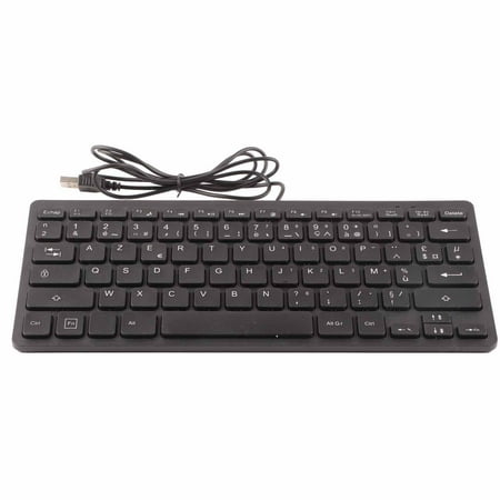 USB Keyboard, Mini USB Interface Small Language Keyboard For Laptop For ...