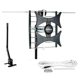 GE Flat Panel Indoor HDTV Antenna, 40-mile Range, VHF UHF 1080P 4K ...