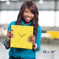 3drose, Image of Sample of Yellow Sunshine Bright New 2022 Color, 15x15 ...