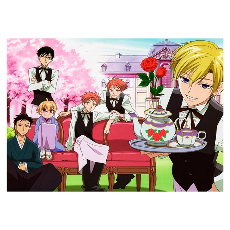 Ouran Highschool Host Club Manga Cover Art