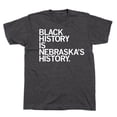 Black History Is Nebraskas History TShirt Trending Tee Best Gift Shirts ...