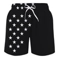 Boy Swim Trunks Kids Printed Inner Layer Swim Trunks Drawstring ...