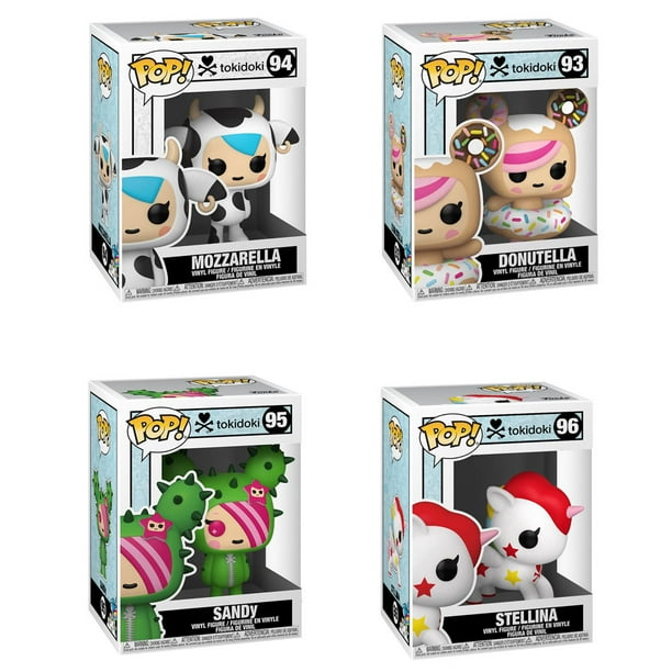 Funko POP! Tokidoki Vinyl Figures - SET OF 4 (Stellina, Mozzarella ...