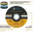 SATC 50Pcs 5" Cut-off Wheels 0.040" Thin for Cutting Metal and ...