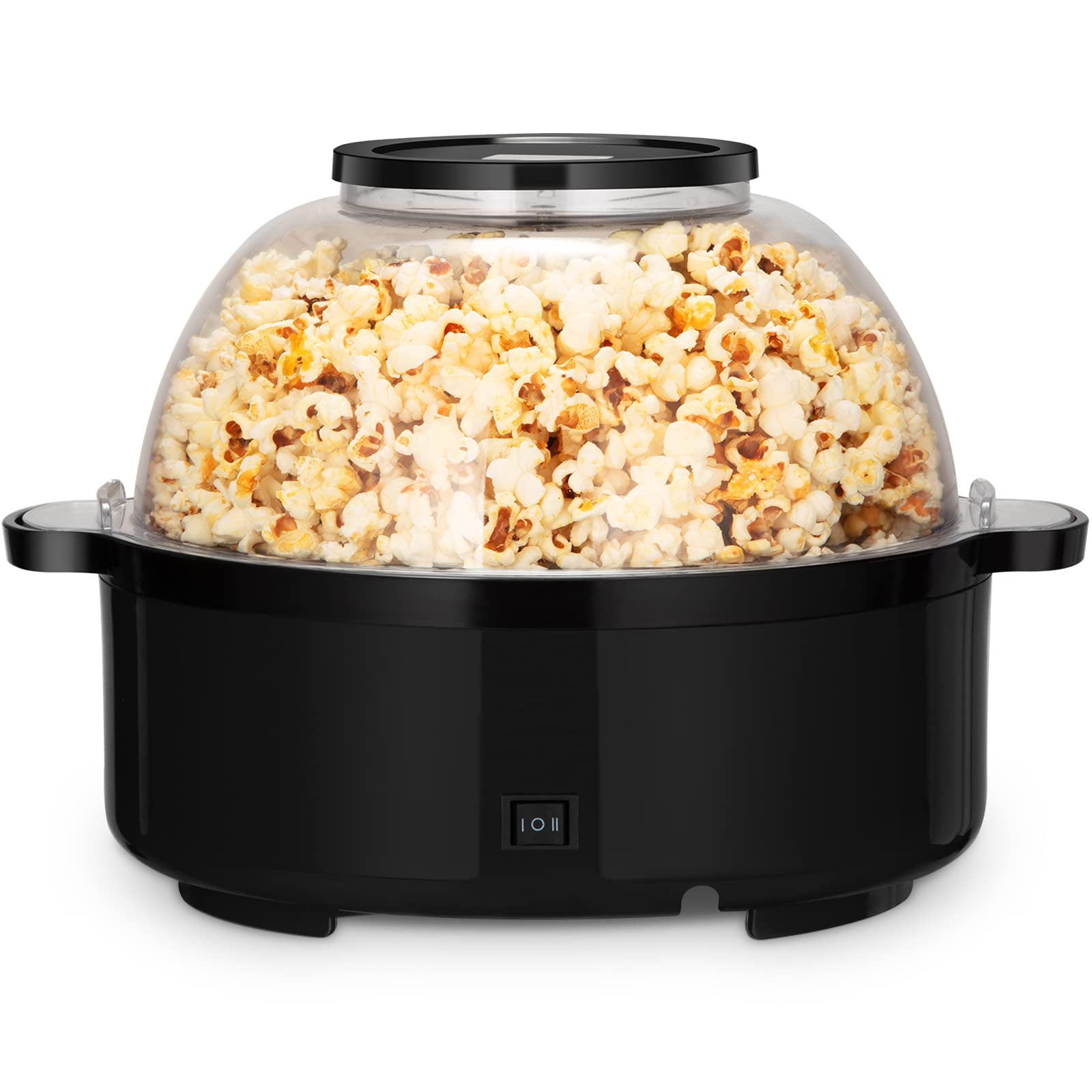 Multifunctional Popcorn Machine with Nonstick Plate & Stirring Rod ...