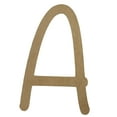 Wooden Letter Unfinished, Fall Is Coming Font, Craft Cutout - Walmart.com