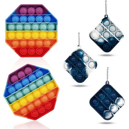 Push Pop It Sensory IGUOHAO s Bundle | Tie Dye, Multi Color Bubble ...