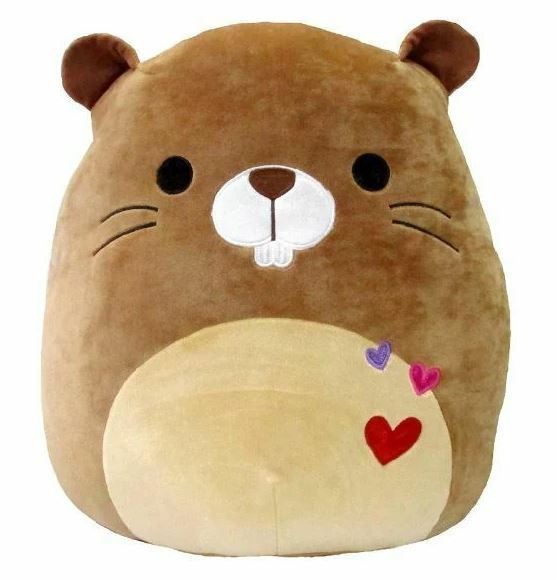 Squishmallows 16 inch Chip the Beaver Valentine's Day edition - Walmart.com
