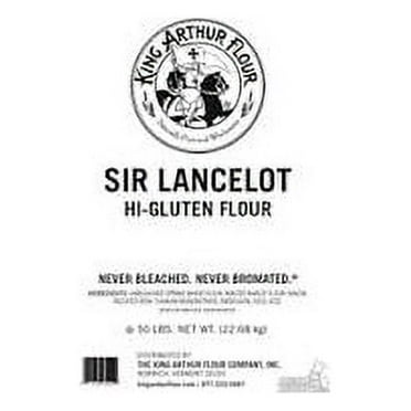 King Arthur Sir Lancelot Hi-Gluten Wheat Bread Flour, Perfect for Whole ...