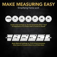Lexivon LX-201 Digital Laser Tape Measure 130ft/40m AutoLock Backlit ...
